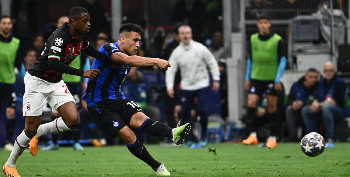 Inter se clasificó a la final de la Champions League