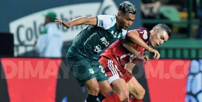 Cali y Medellín empataron 2-2 en el Palmaseca