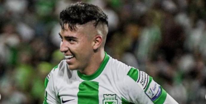 La emoción de Samuel Velásquez por su primer gol