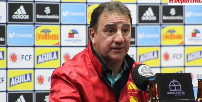 "Es buen momento para vencer a Brasil": Lorenzo, DT de Colombia