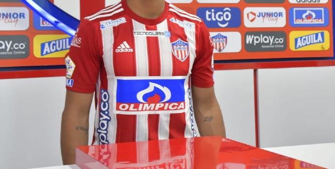 Edwin Herrera renovó su contrato con el Junior de Barranquilla