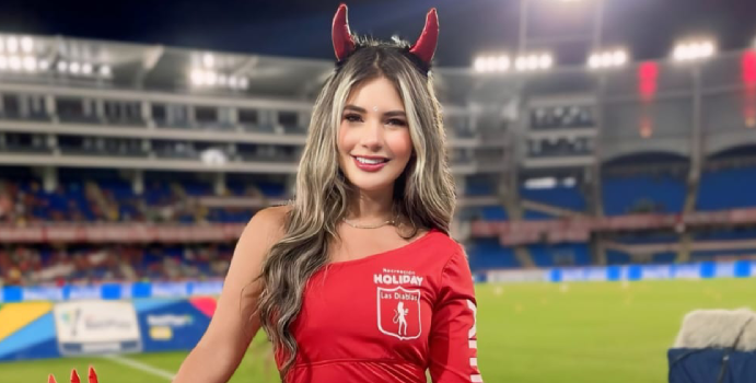 Laura Moncada, la porrista inspiración de América de Cali