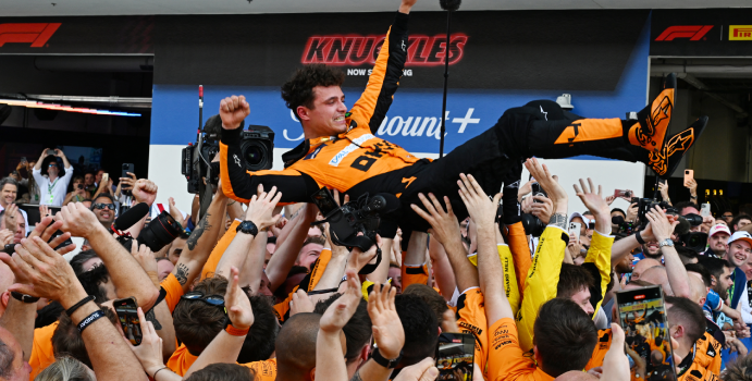Lando Norris logró su primer triunfo de Fórmula 1 en Miami 2024