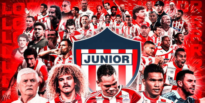 El once histórico del Junior de Barranquilla, en sus 100 años de fundación