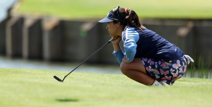 Golf: María José Uribe continúa destacándose en París 2024