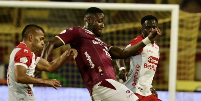 Tolima y Santa Fe empataron por la fecha 12 de Liga BetPlay