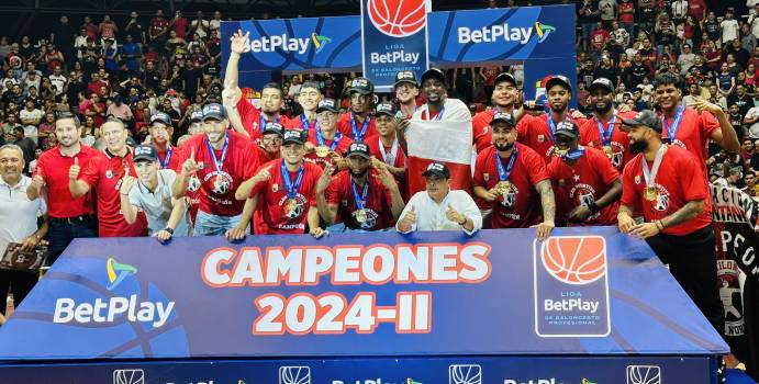 Motilones es campeón de la Liga de Baloncesto por primera vez