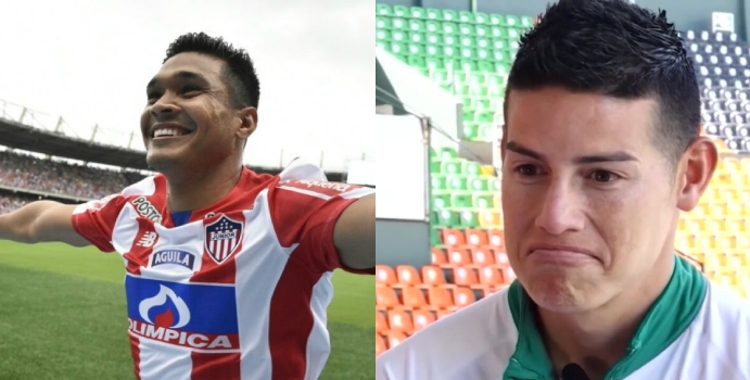 El mensaje de Teófilo Gutiérrez a James tras su regreso a Junior